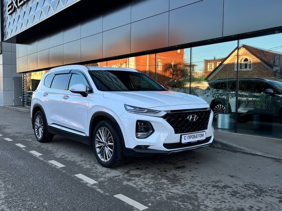 Купить б/у Hyundai Santa Fe IV 2.2d AT (200 л.с.) 4WD дизель автомат в ...