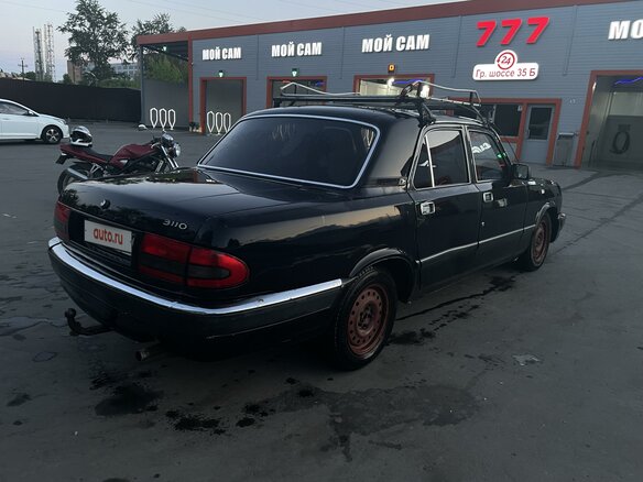 Купить б/у ГАЗ 3110 «Волга» 1997-2008 2.3 MT (131 л.с.) бензин механика в Калуге: чёрный ГАЗ 31 ...