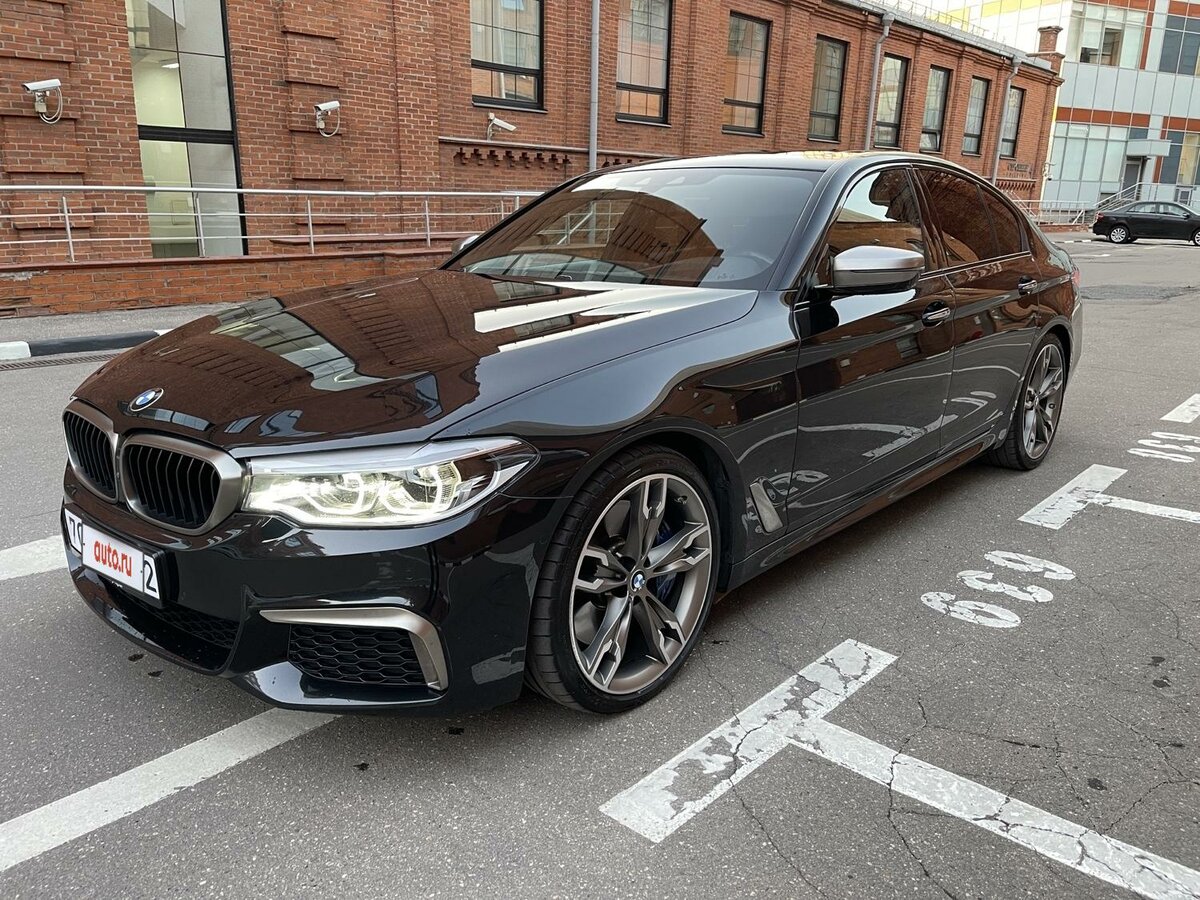 Купить б/у BMW 5 серии VII (G30/G31) M550d xDrive 3.0d AT (400 л.с ...