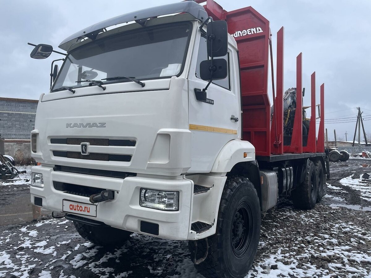 Купить б/у КамАЗ 43118 дизель механика в Екатеринбурге: белый ...