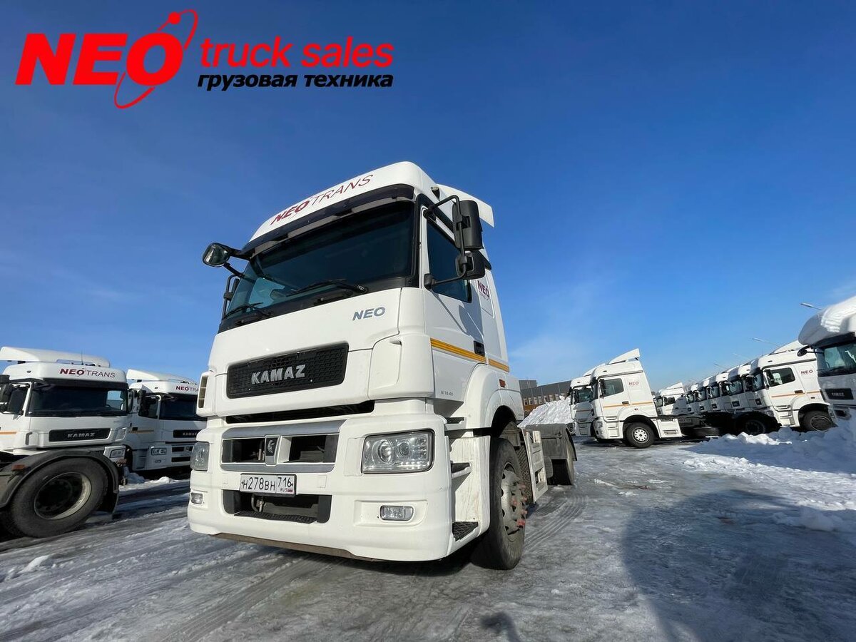 Купить б/у КамАЗ 5490 NEO дизель механика в Казани: белый 2020 года по ...