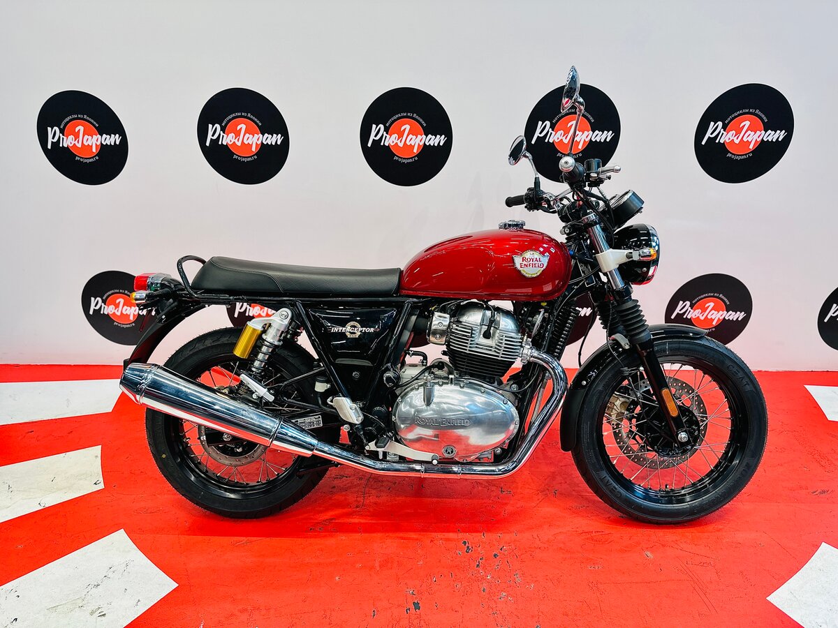 Купить новый Royal Enfield INT650 инжектор 6 передач в Москве: красный ...