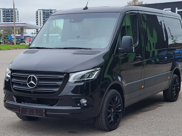Купить б/у Mercedes-Benz Sprinter дизель автомат в Пскове: чёрный 2021 ...