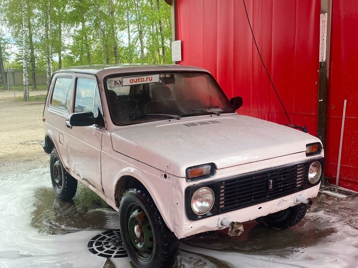 Купить б/у Lada (ВАЗ) 2121 (4x4) I 1.6 MT (80 л.с.) 4WD бензин механика в Твери: белый Лада 2121 ...