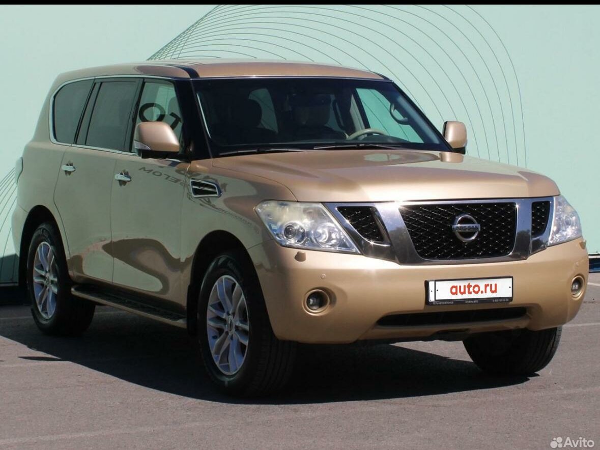 Купить б/у Nissan Patrol VI (Y62) 5.6 AT (405 л.с.) 4WD бензин автомат ...