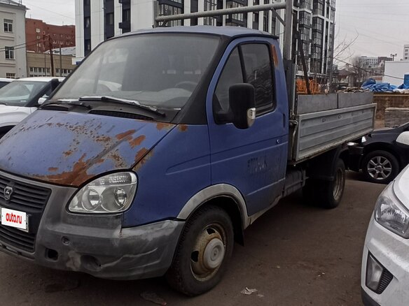 Купить б/у ГАЗ ГАЗель (3302) бензин механика в Москве: синий бортовой грузовик 2009 года по цене ...