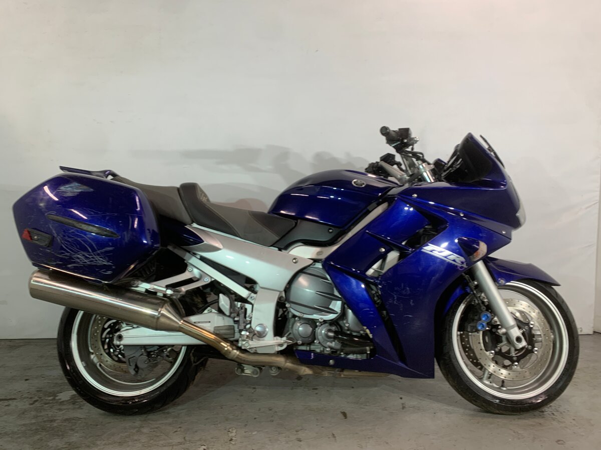 Купить б/у Yamaha FJR1300 инжектор 6 передач во Владивостоке: синий ...
