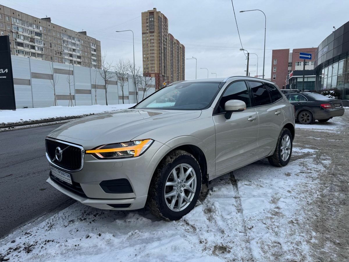 Купить б/у Volvo XC60 II 2.0 AT (249 л.с.) 4WD бензин автомат в Санкт-Петербурге: белый Вольво ...