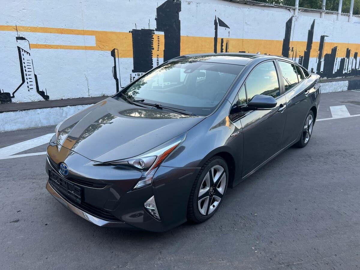 Купить б/у Toyota Prius IV (XW50) 1.8hyb AT (98 л.с.) гибрид автомат в ...