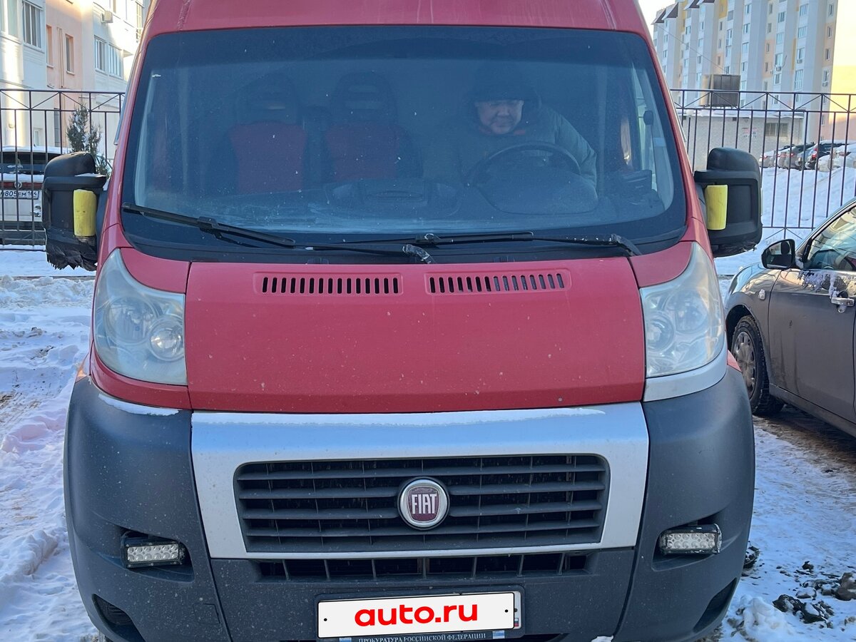 Купить б/у Fiat Professional Ducato дизель механика в Саратове: красный ...