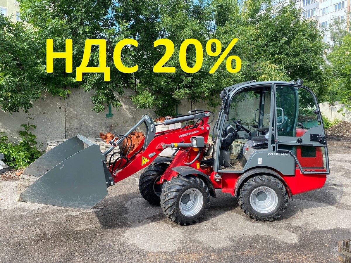 Купить б/у Weidemann 1280 в Пензе: красный мини-погрузчик 2022 года по ...