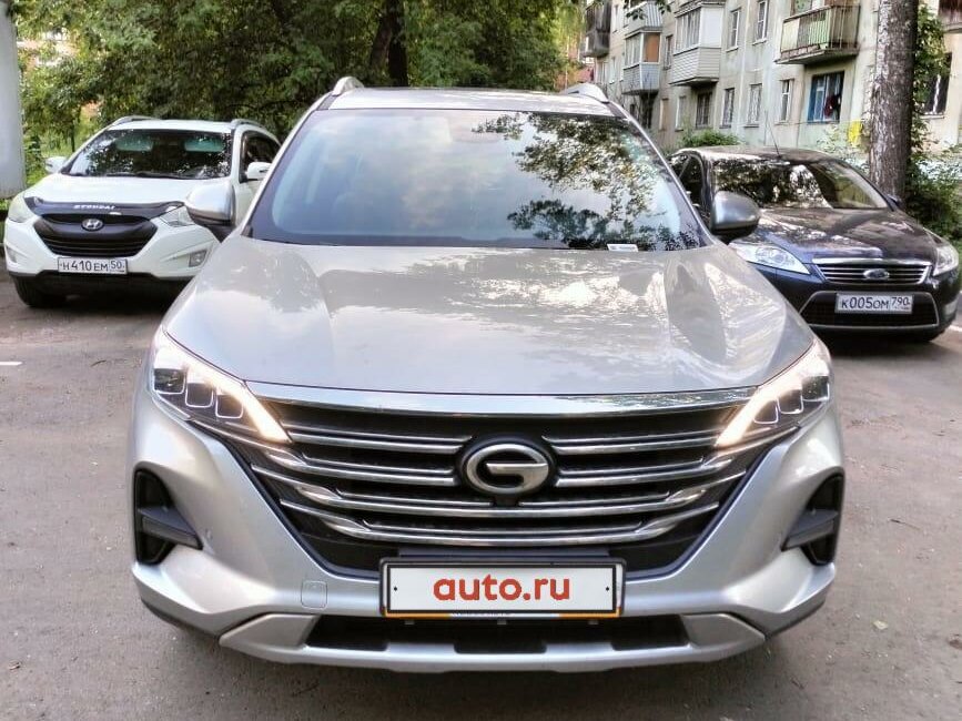Купить б/у GAC GS5 I 1.5 AT (137 л.с.) бензин автомат в Электростали: серебристый ГАК ГС5 I ...