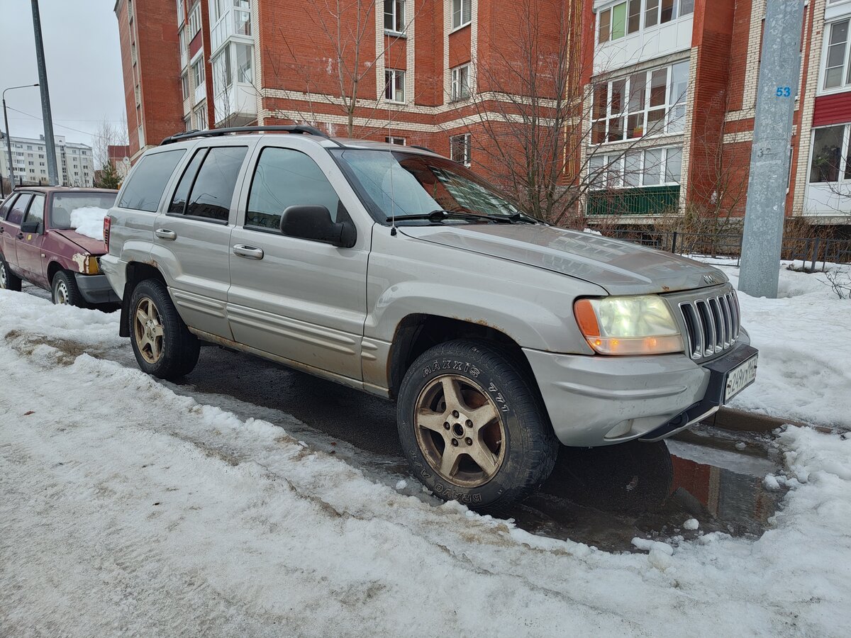 Купить б/у Jeep Grand Cherokee II (WJ) 4.7 AT (258 л.с.) 4WD бензин ...
