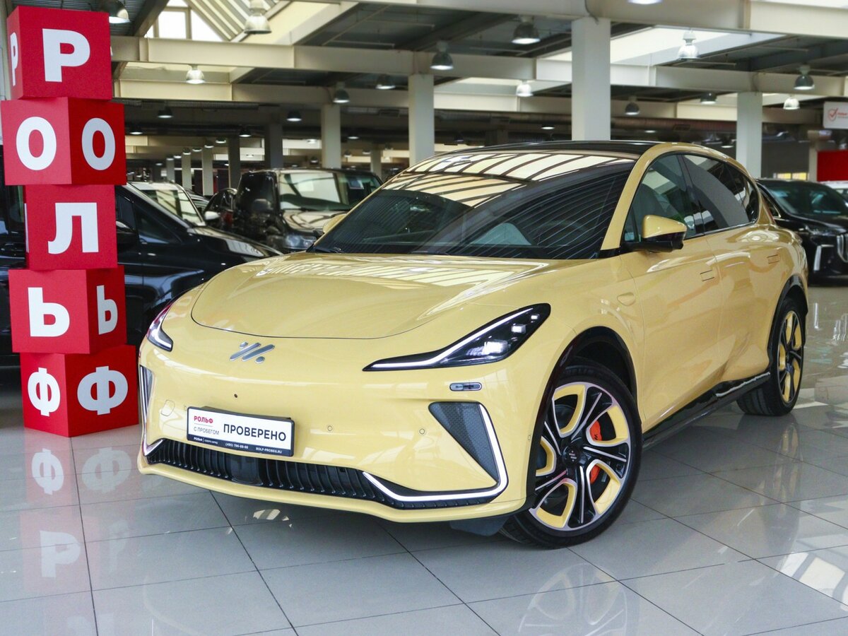 Купить б/у IM Motors (Zhiji) LS7 2023-2025 100 kWh Electro AT (425.0 кВт) 4WD электро автомат в ...