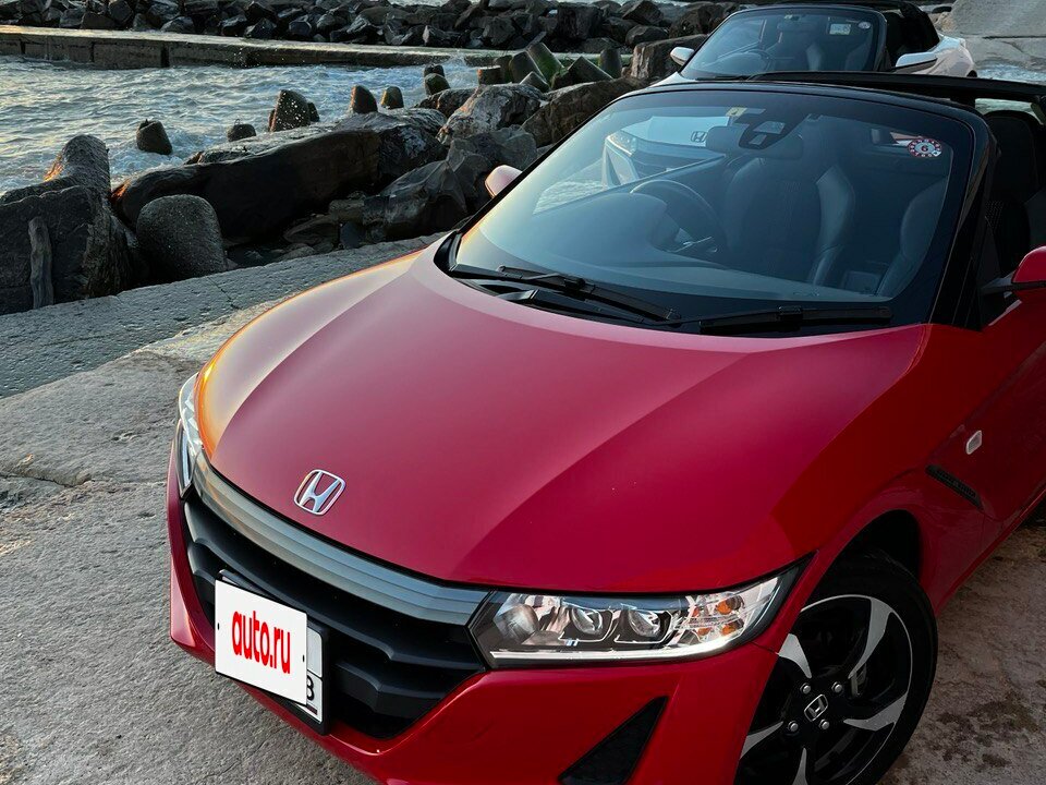 Купить б/у Honda S660 2015-2022 0.7 CVT (64 л.с.) бензин вариатор в Адлере: красный Хонда С660 ...