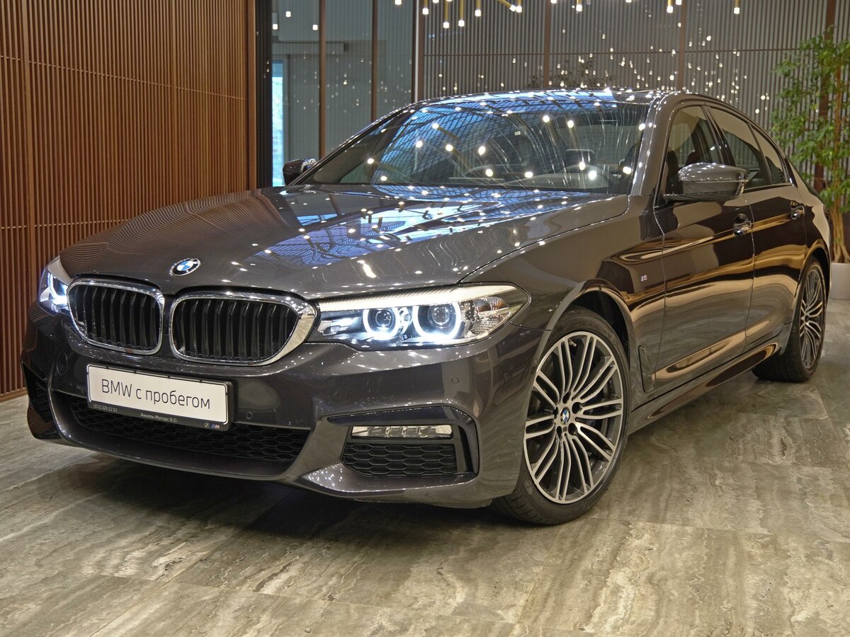 Купить б/у BMW 5 серии VII (G30/G31) 540i xDrive 3.0 AT (340 л.с.) 4WD бензин автомат в Санкт ...