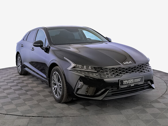 Купить б/у Kia K5 III 2.0 AT (150 л.с.) бензин автомат в Москве: чёрный Киа к5 III седан 2022 ...