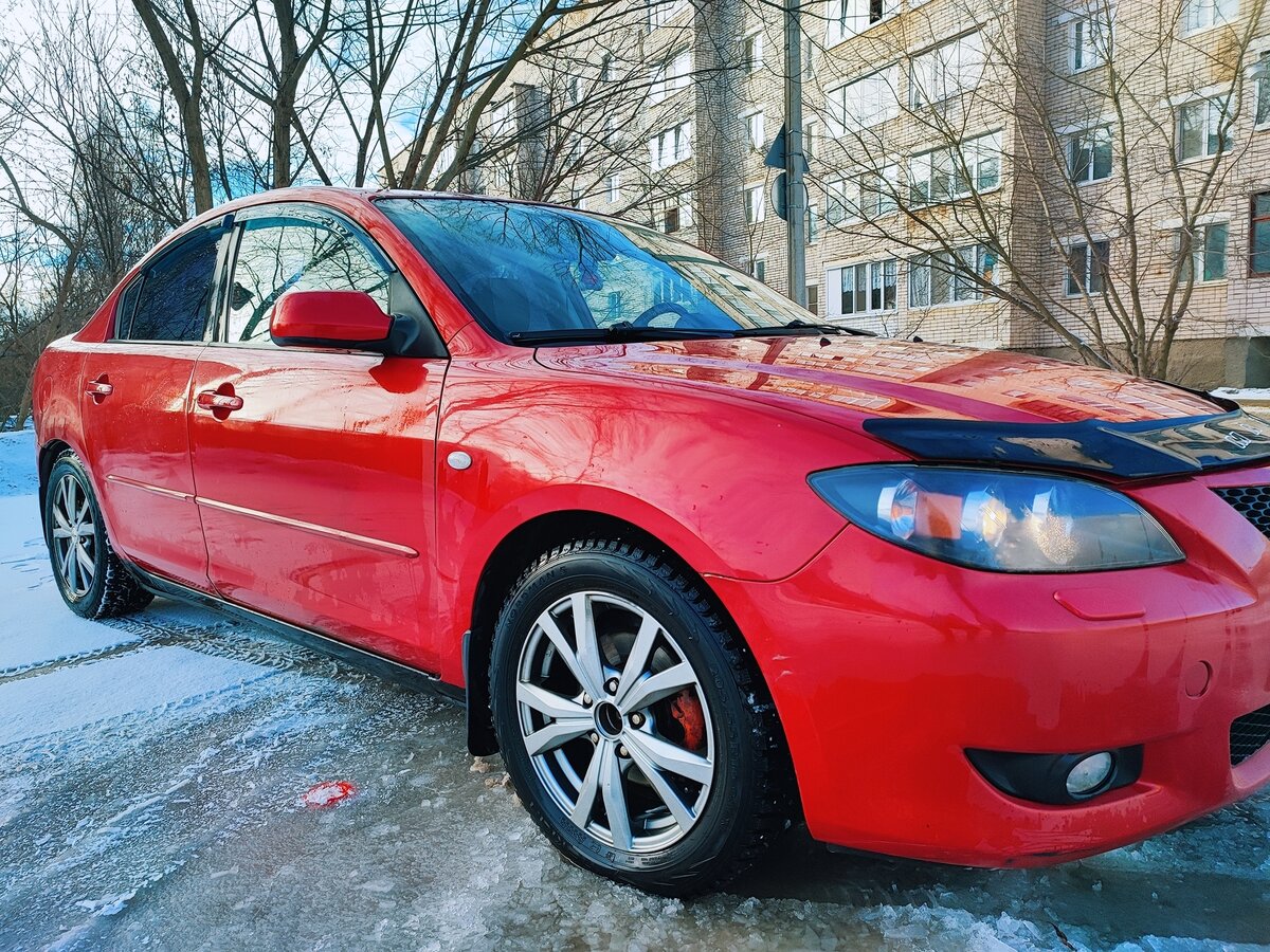 Купить б/у Mazda 3 I (BK) Рестайлинг 1.6 AT (105 л.с.) бензин автомат в ...