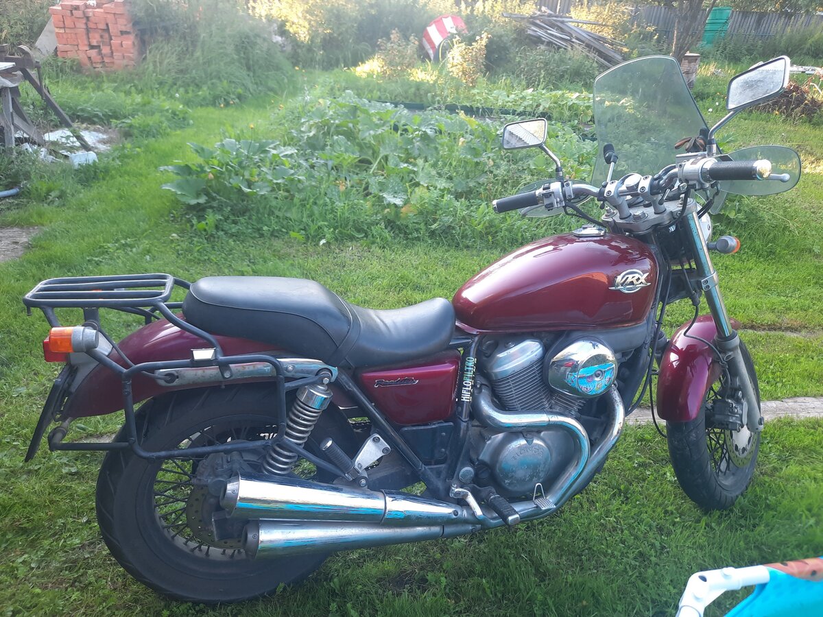 Купить б/у Honda VRX 400 карбюратор 5 передач в Солнечногорске: пурпурный классик 1995 года на ...