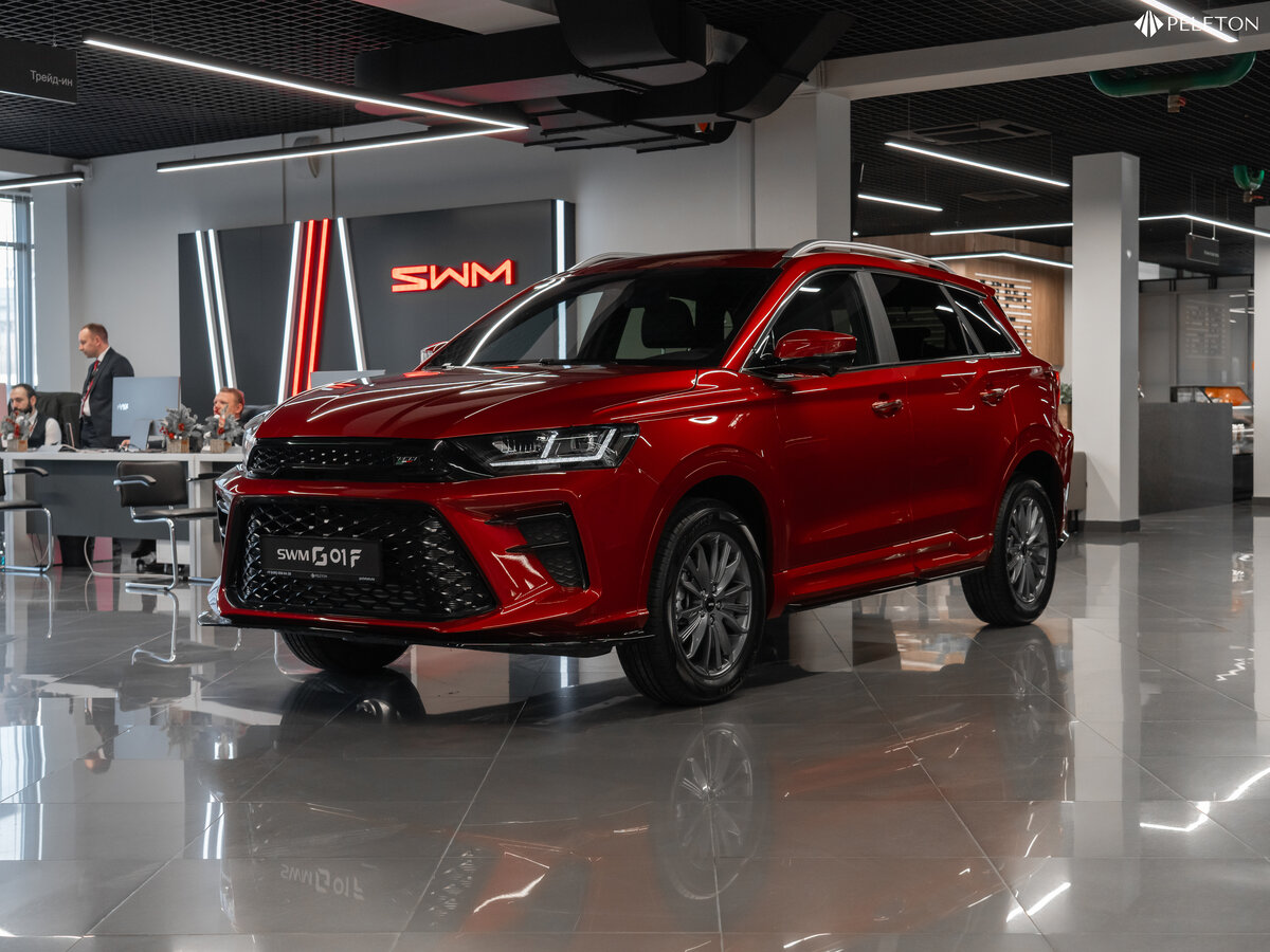 Купить новый SWM G01F 2018-2025 1.5 AMT (139 л.с.) бензин робот в Москве: красный СВМ Г01Ф 2024 ...