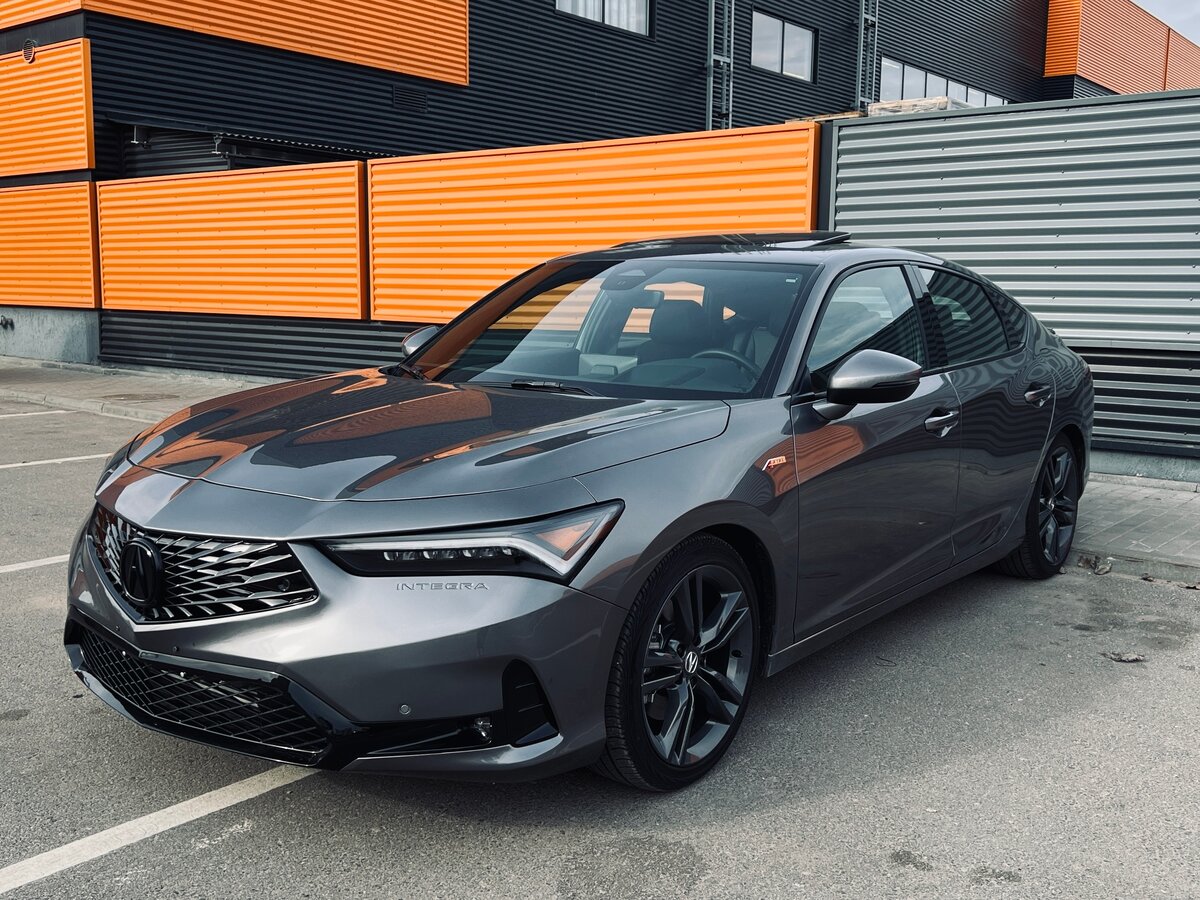Купить б/у Acura Integra IV 1.5 CVT (203 л.с.) бензин вариатор в Минске: серый Акура интегра IV ...