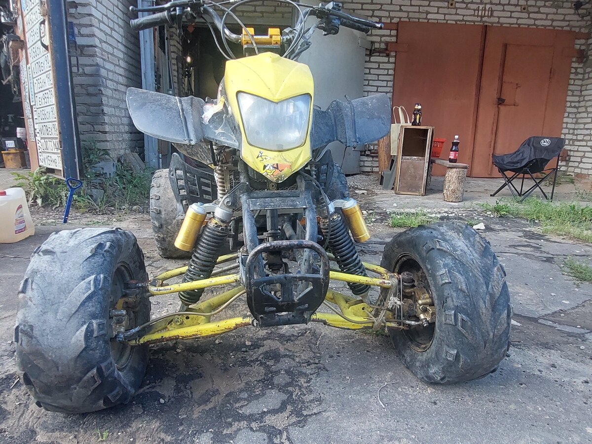 Купить б/у BASHAN BS200 4 передачи в Электростали: жёлтый мотоцикл повышенной проходимости 2015 ...