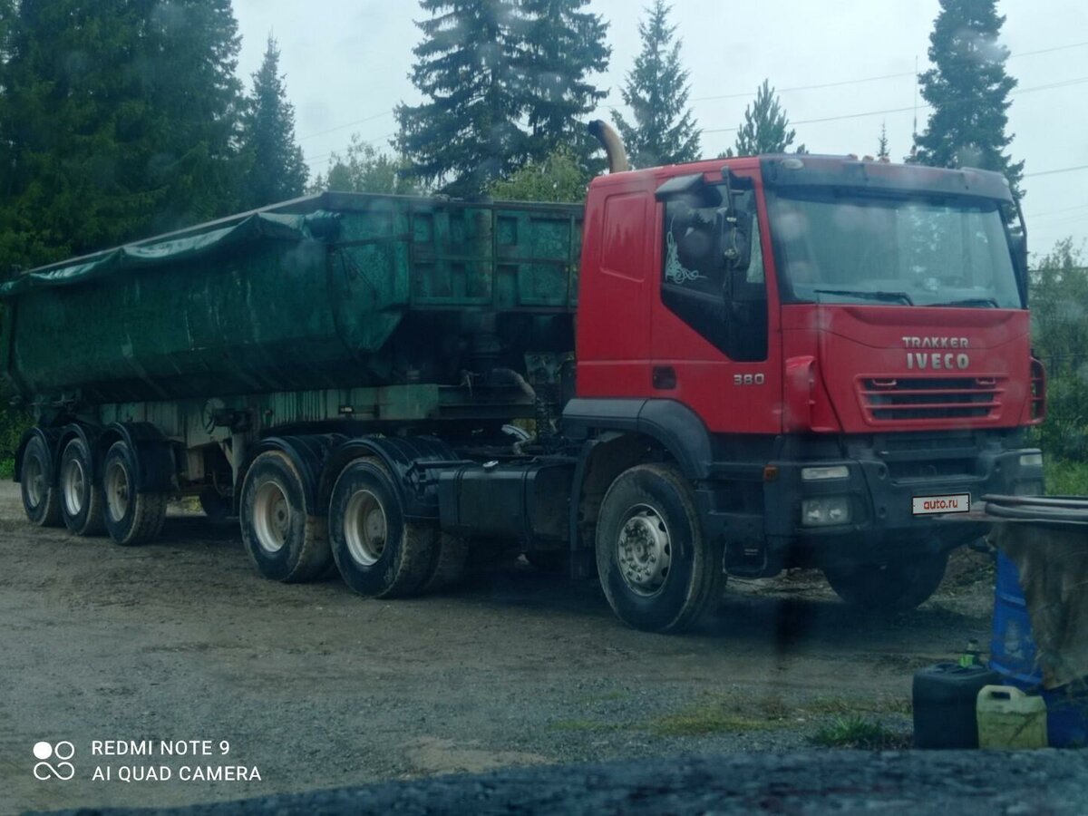 Купить б/у IVECO Trakker дизель механика в Нижних Сергах: красный 2011 ...