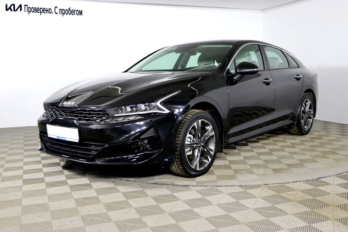 Купить б/у Kia K5 III 2.0 AT (150 л.с.) бензин автомат в Нижнем Новгороде: чёрный Киа к5 III ...