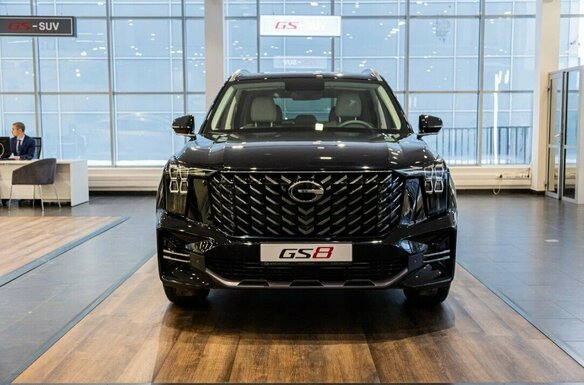 Купить новый GAC GS8 II 2.0 AT (231 л.с.) 4WD бензин автомат в Москве: чёрный ГАК ГС8 II ...