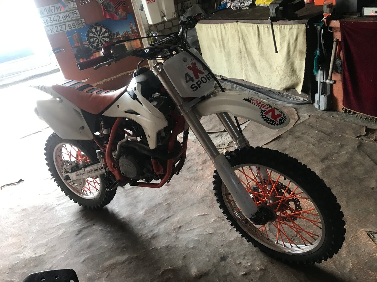 Купить б/у Kayo T6 карбюратор 6 передач в Брянске: оранжевый кросс 2017 года по цене 200 000 ...