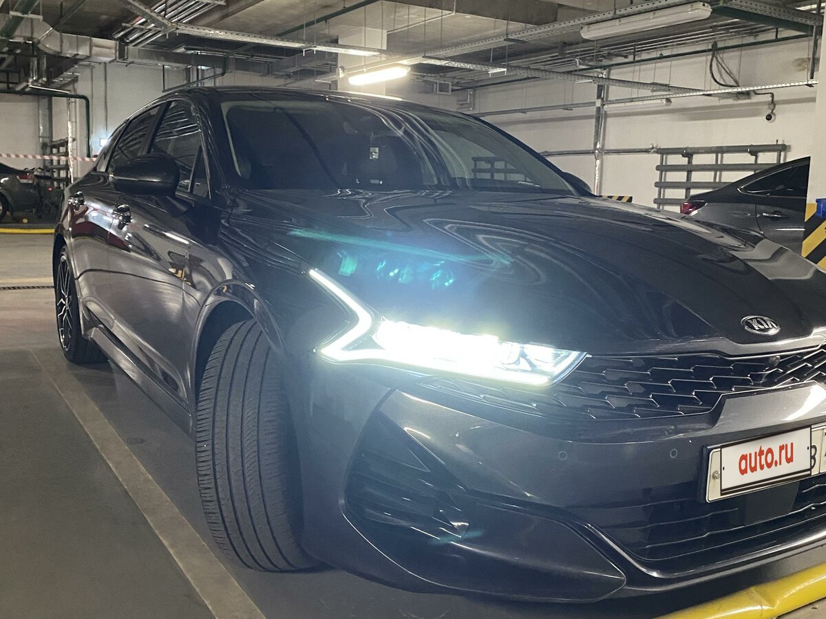 Купить б/у Kia K5 III 1.6 AT (180 л.с.) бензин автомат в Москве: серый Киа к5 III седан 2020 ...