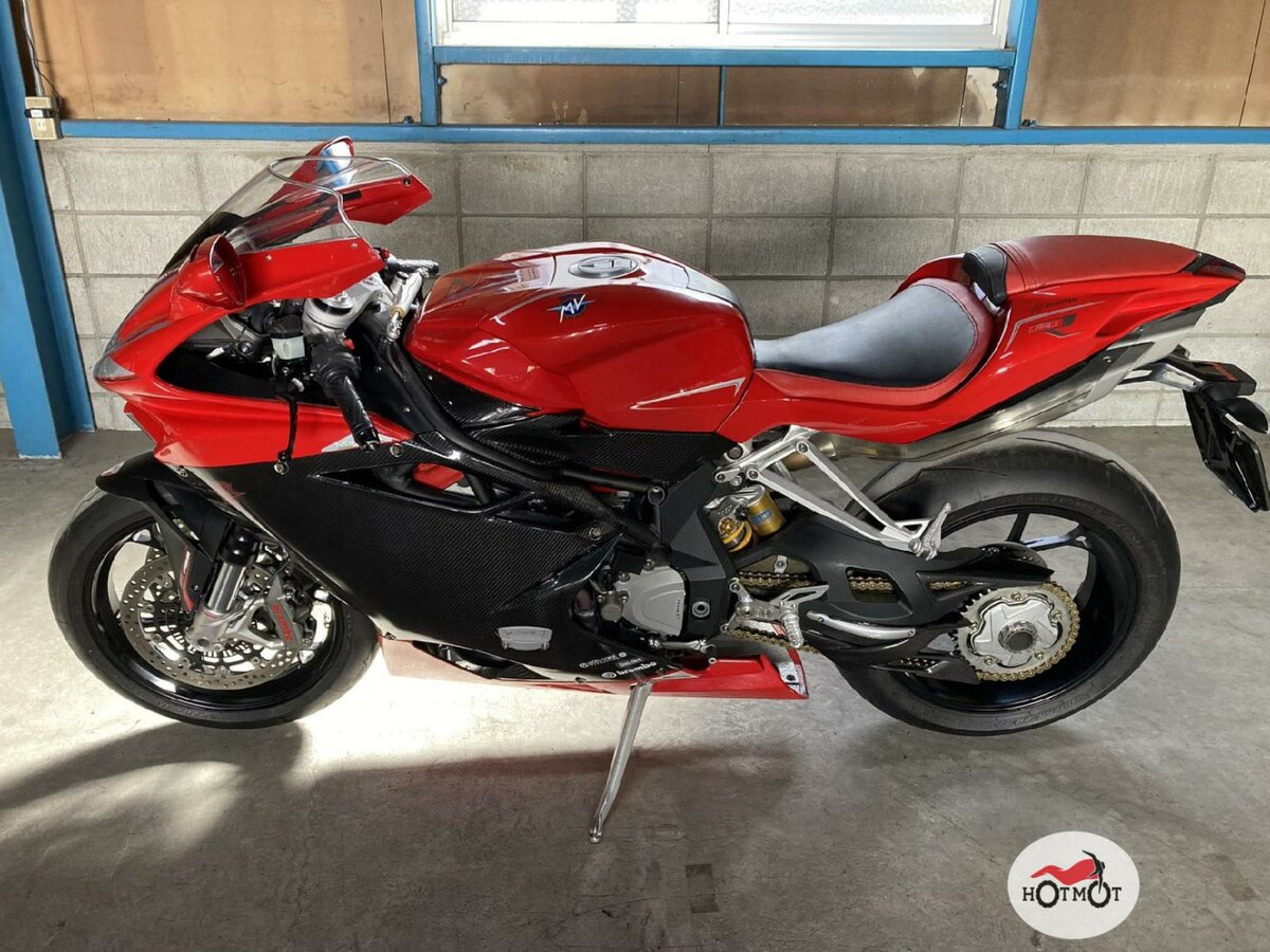 Купить б у Mv Agusta F4 1000 инжектор 6 передач в Москве красный спорт