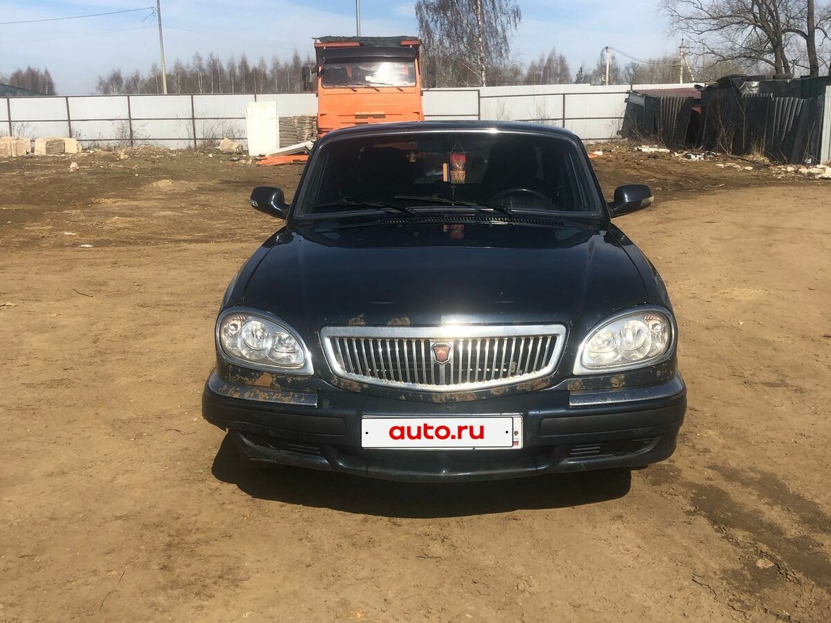 Купить б/у ГАЗ 31105 «Волга» 2003-2009 311055 2.3 MT (131 л.с.) бензин механика в Москве: синий ...