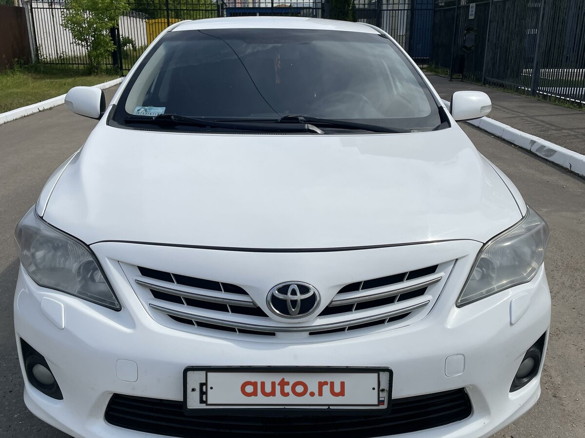 Купить б/у Toyota Corolla X (E140, E150) Рестайлинг 1.6 AT (124 л.с.) бензин автомат в Москве ...