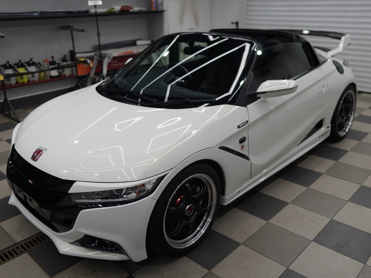 Купить б/у Honda S660 2015-2022 0.7 CVT (64 л.с.) бензин вариатор в Москве: белый Хонда С660 ...