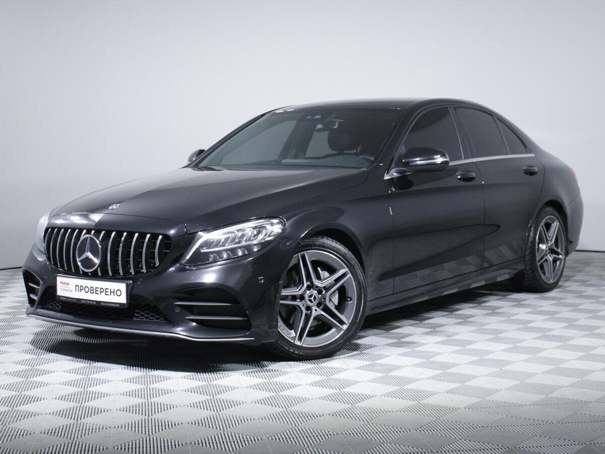 Купить б/у Mercedes-Benz C-Класс IV (W205) Рестайлинг 180 1.6 AT (150 л ...