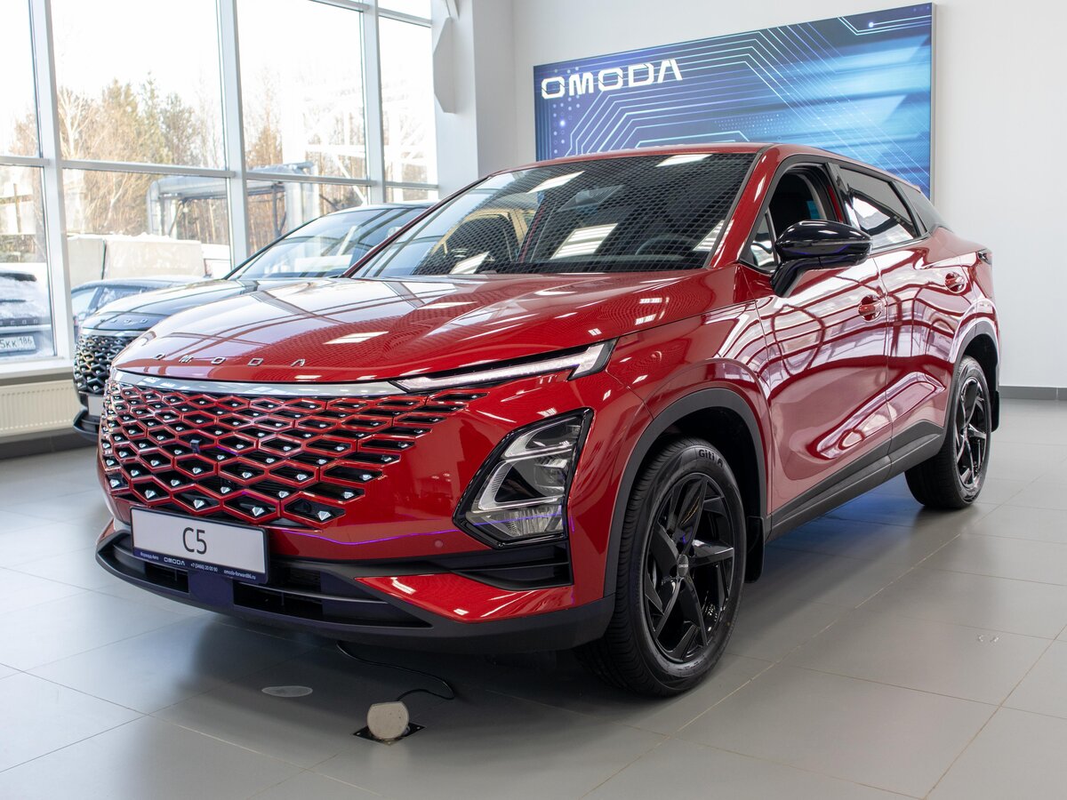 Купить новый Omoda C5 I 1.5 CVT (147 л.с.) бензин вариатор в Нижневартовске: красный Омода С5 I ...
