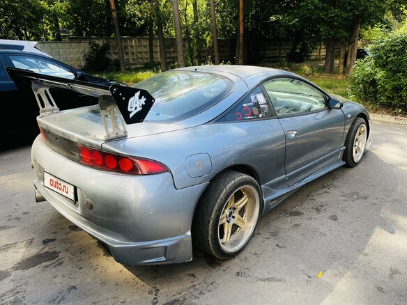 Купить б/у Mitsubishi Eclipse II 2.0 MT (213 л.с.) 4WD бензин механика в Балашихе: серебристый ...