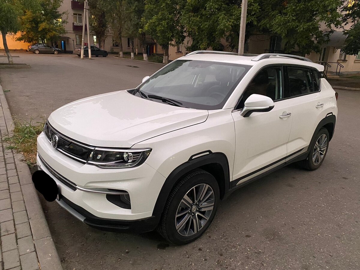 Купить б/у Changan CS35PLUS I 1.6 AT (117 л.с.) бензин автомат в Грозном: белый Чанган ЦС 35 ...