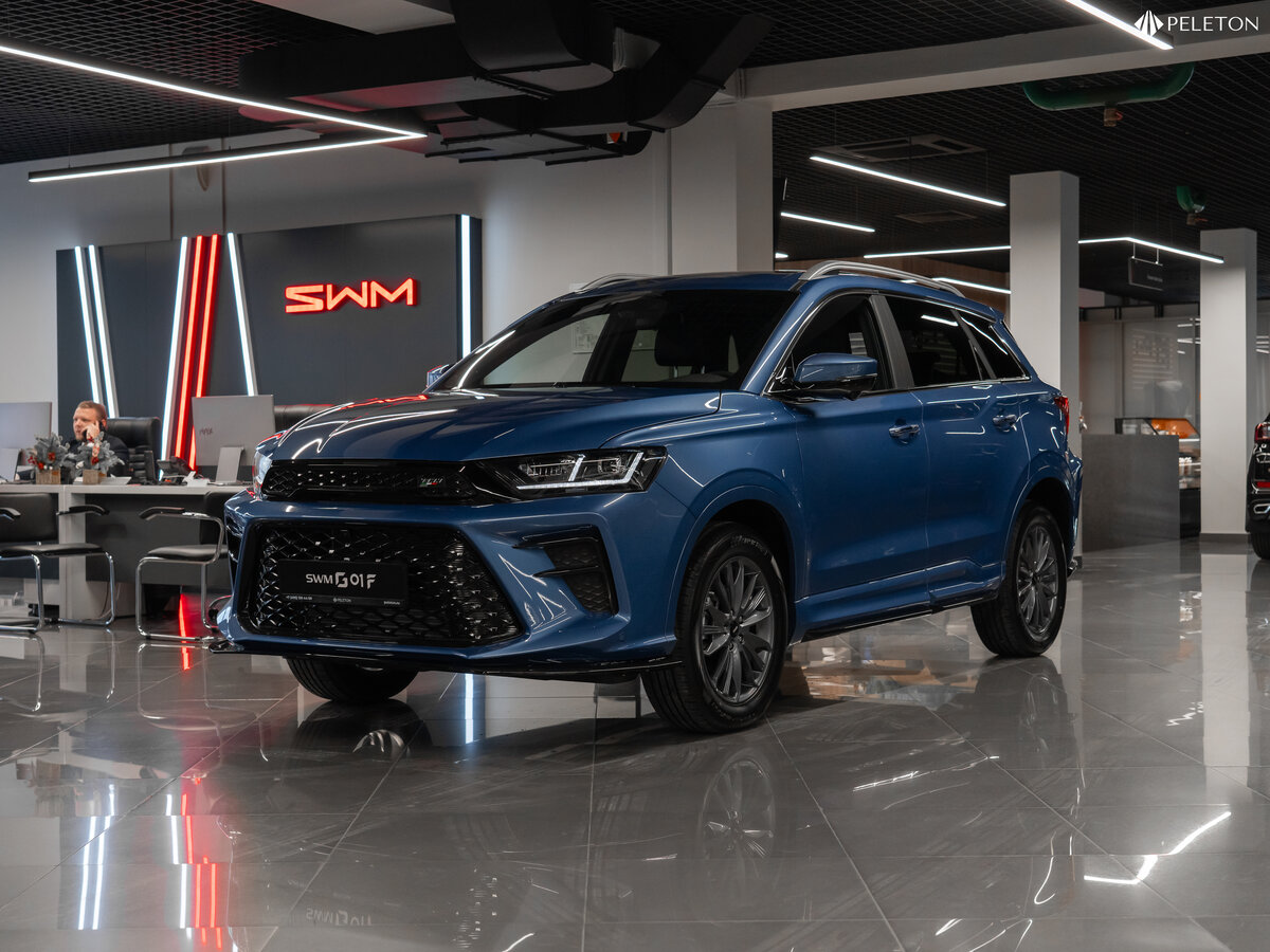 Купить новый SWM G01F 2018-н.в. 1.5 AMT (139 л.с.) бензин робот в Москве: синий СВМ Г01Ф 2024 ...