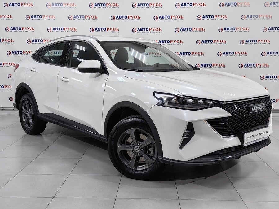 Купить б/у Haval F7x I Рестайлинг 1.5 AMT (150 л.с.) 4WD бензин робот в Мытищах: белый Хавэйл ...