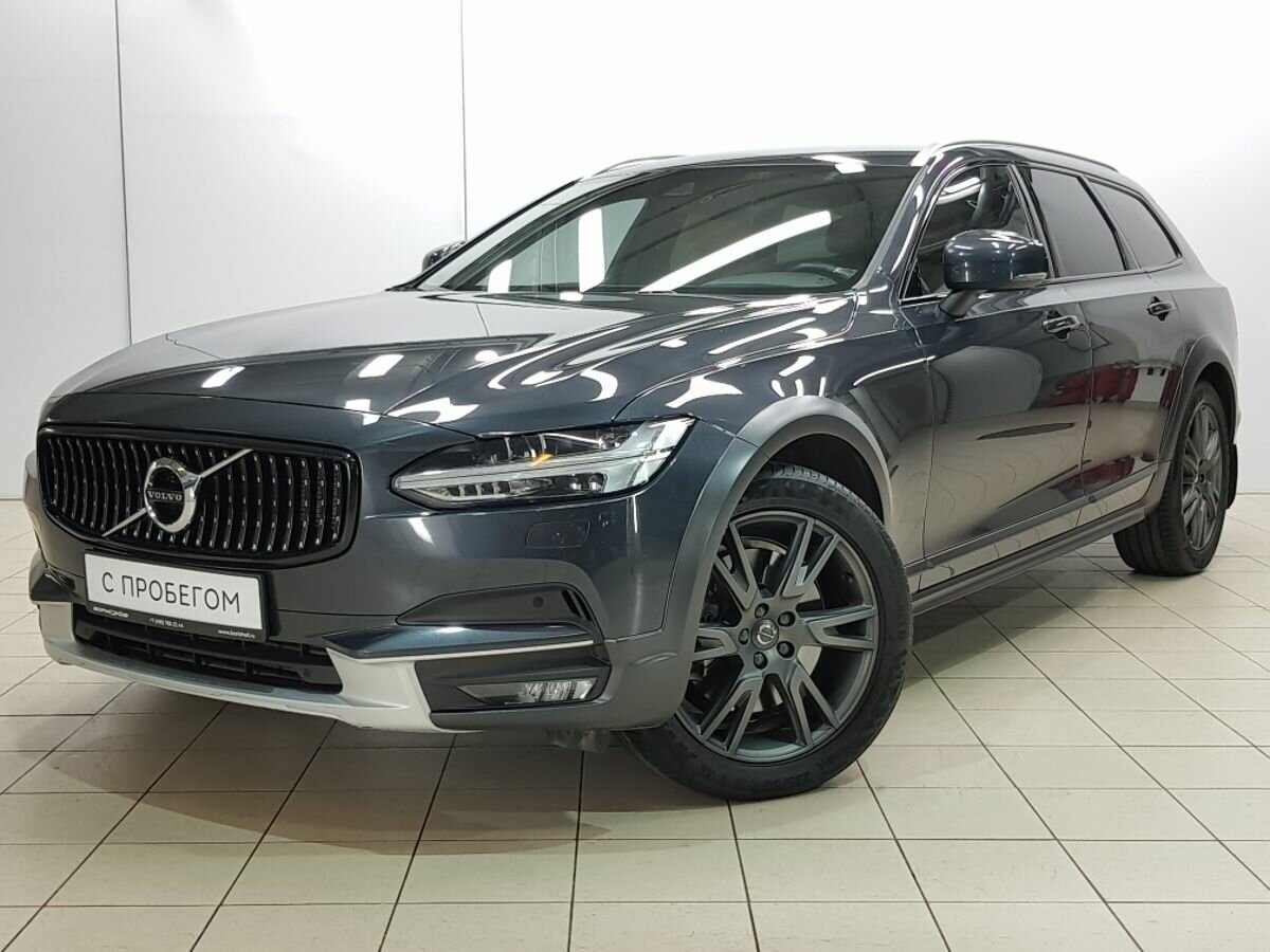 Купить б/у Volvo V90 Cross Country I 2.0 AT (249 л.с.) 4WD бензин автомат в Балашихе: серый ...