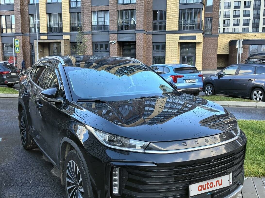 Купить б/у Exeed TXL I Рестайлинг 1.6 AMT (186 л.с.) 4WD бензин робот в Санкт-Петербурге: чёрный ...