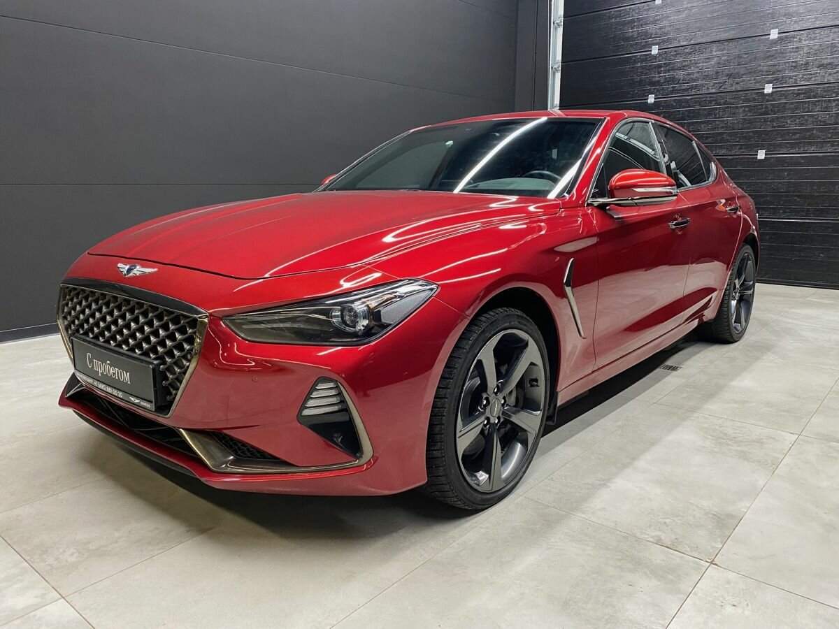 Купить б/у Genesis G70 I 2.0 AT (197 л.с.) 4WD бензин автомат в Химках ...