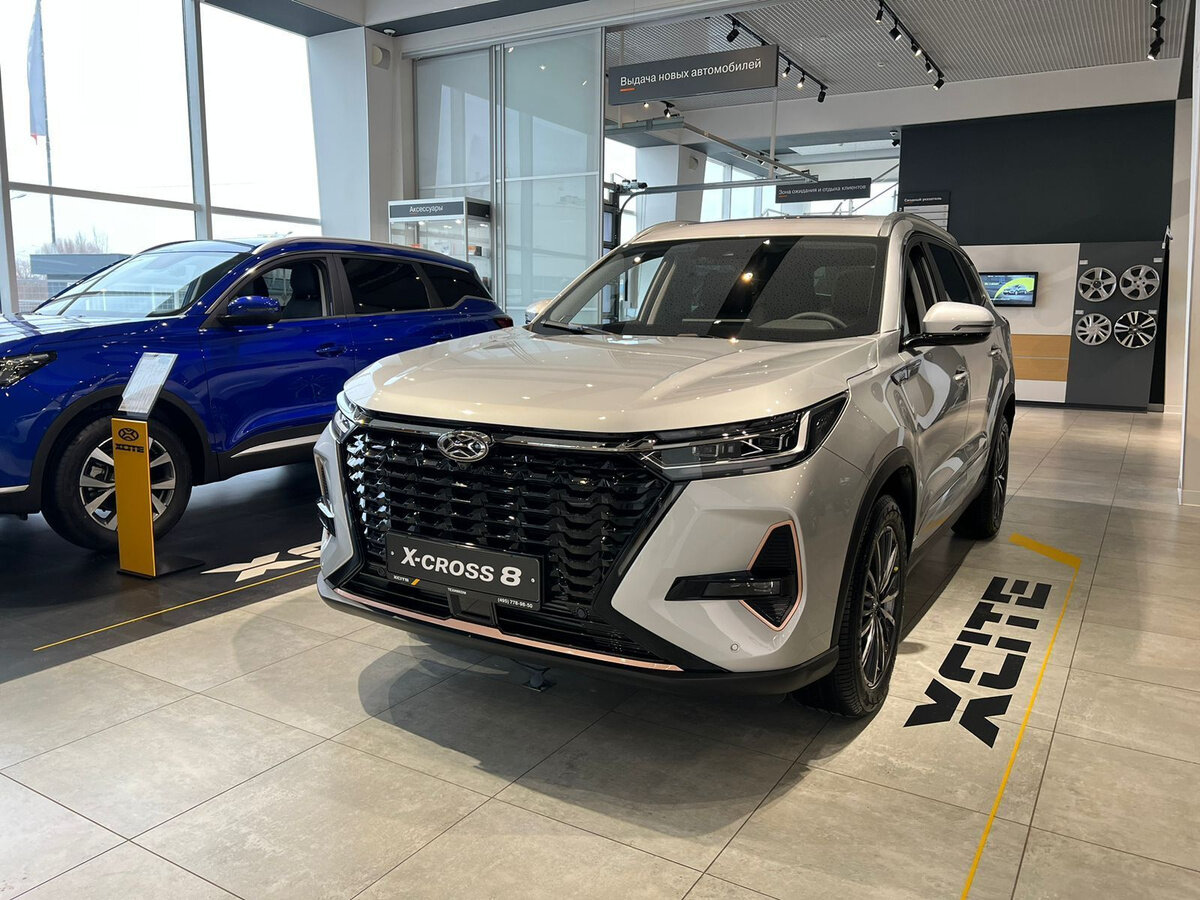 Купить новый Xcite X-Cross 8 2024-2025 1.6 AMT (150 л.с.) 4WD бензин робот в Москве: серебристый ...