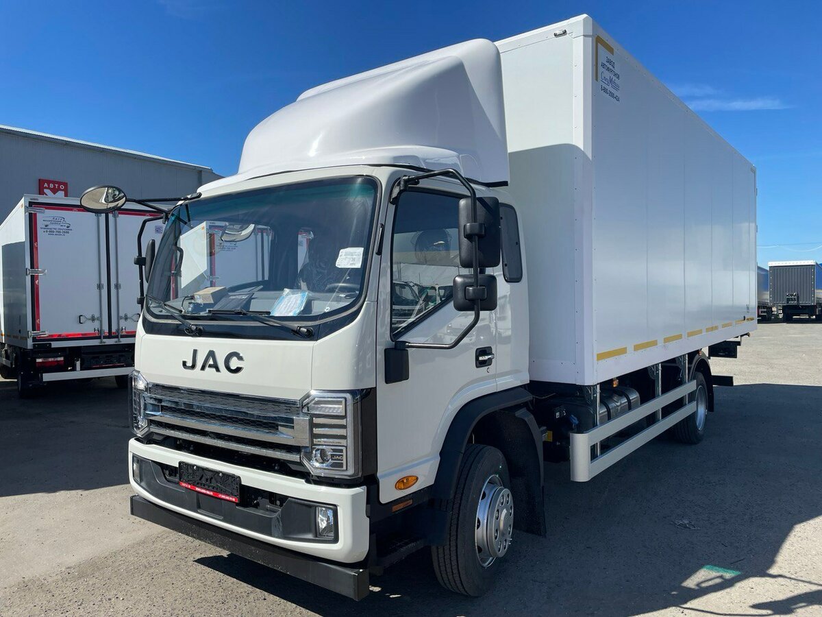 Купить новый JAC N120 дизель механика в Подольске: белый изотермический кузов 2024 года по цене ...