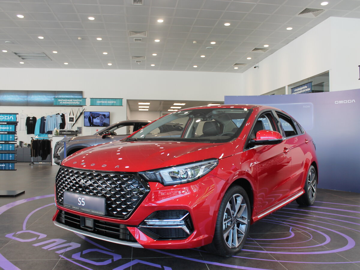 Купить новый Omoda S5 2022-2025 1.5 CVT (147 л.с.) бензин вариатор в Барнауле: красный Омода С5 ...