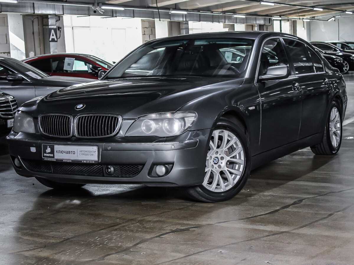 Купить б/у BMW 7 серии IV (E65/E66) Рестайлинг 750Li 4.8 AT (367 л.с.) бензин автомат в Москве ...