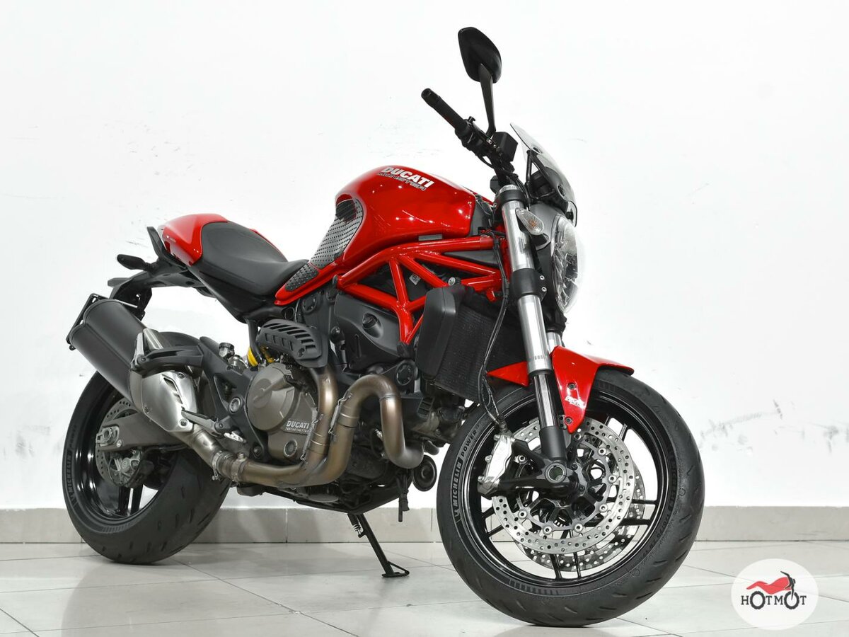 Купить б/у Ducati Monster 821 инжектор 6 передач в Москве: красный ...