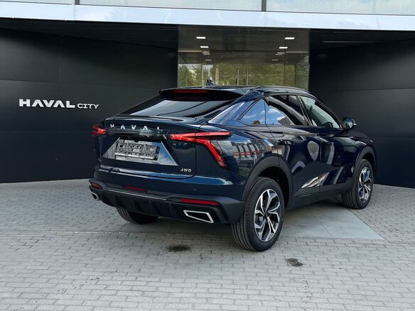 Купить новый Haval F7x II 2.0 AMT (192 л.с.) 4WD бензин робот в Екатеринбурге: синий Хавэйл Ф7х ...